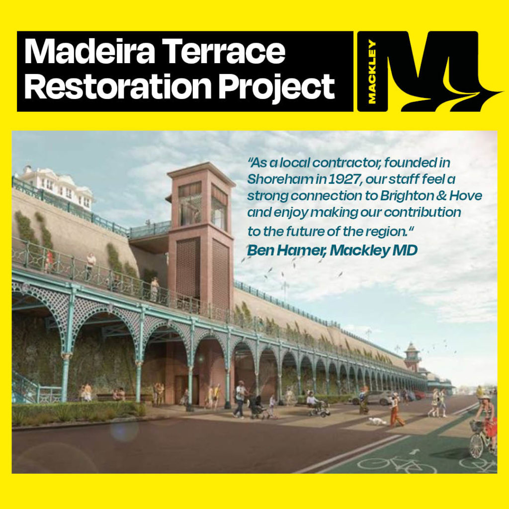 Mackley wins Madeira Terrace Restoration Contract – Mackley Engineering